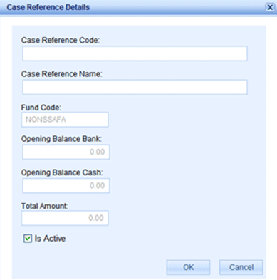 Case Reference Creating and deleting