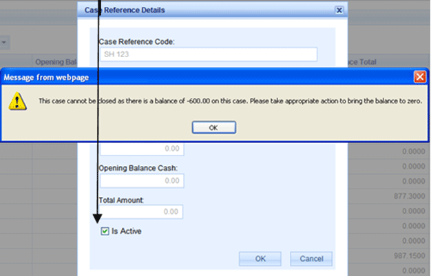 Case Reference Creating and deleting