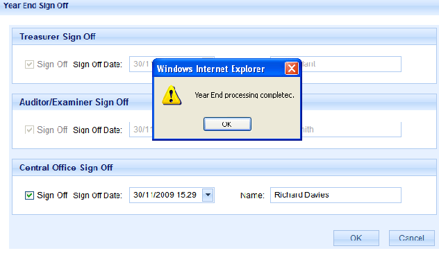 End of year Sing Off